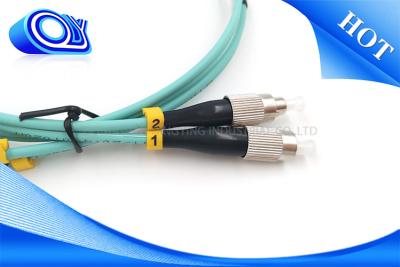 China FTTH SM 9/125 um ST SC OM3 Fiber Opitc Patch Cord 2.0 / 3.0mm Custom for sale
