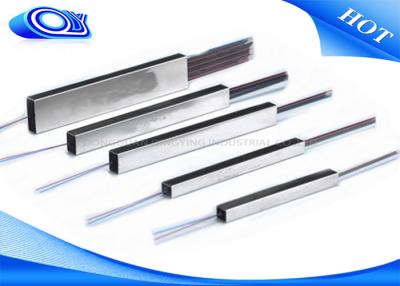 China Mini Steel Tube G657A Fiber SM MM Passive Optical Splitter SGS for sale