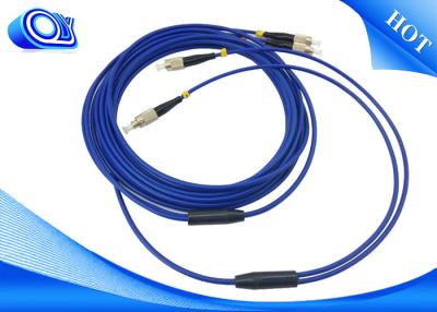 China Duplex Multimode Fiber Optic Patch Cable with Telcordia GR-326-CORE for sale