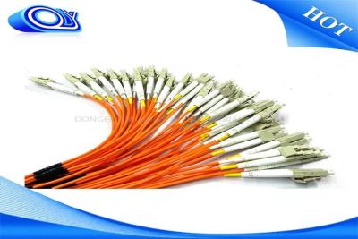China LC / UPC - LC / UPC OM3 Fiber Optic Pigtail PVC LSZH For FTTH or  FTTX for sale
