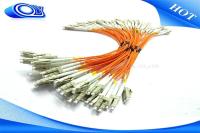 China LC / UPC - LC / UPC OM3 Fiber Optic Pigtail PVC LSZH For FTTH or  FTTX for sale