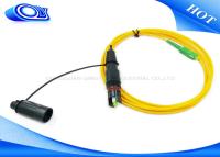 China Singlemode 3.0mm 2 Meter / waterproof fiber optic cable SC / APC / fiber optic ethernet cable for sale