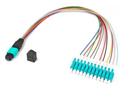 China Multimode And Single Mode Fiber MPO Harness Module Switching Fiber Optic Patch Cord for sale