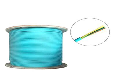 China OM2 / OM3 / OM4 Indoor Fiber Optic Cable Drum High Temperature Stability for sale