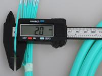 China OM2 / OM3 / OM4 Indoor Fiber Optic Cable Drum High Temperature Stability for sale