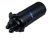 China 2 Inlets / 2 Outlets Fiber Optic Splice Closure Dome Type QYS98 For FTTH / FTTX for sale