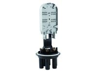 China ABS Material Optical Fiber Junction Box Telecommunication Equipment Dome Type for sale