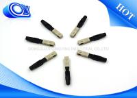 China OEM Gray 9*7*60 Mm Fiber Optic Fast Connector / SC MM Fiber Optic Connector Types for sale