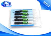 China SOC Fiber Optic Fast Connector / Sc Apc Fast Connector SC APC Fiber Holt Melt Connector for sale