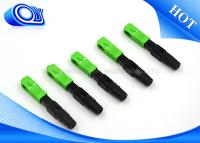 China Network Fiber Optic Fast Connector SC APC Insertion Loss 0.3dB 60cm, 55cm for FTTX for sale