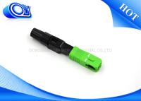 China Network Fiber Optic Fast Connector SC APC Insertion Loss 0.3dB 60cm, 55cm for FTTX for sale
