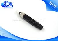 China FTTH Round Type FC UPC Fiber Optic Fast Connector FC UPC / Fiber Optic Fc Connector for sale