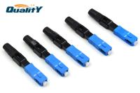 China Sc Fast Connector Insertion Loss 0.2dB Fiber Optic Connector Assembly / Fiber Optic Fast Connectors for sale