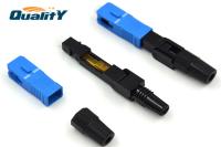 China Sc Fast Connector Insertion Loss 0.2dB Fiber Optic Connector Assembly / Fiber Optic Fast Connectors for sale