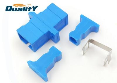 China SC PC SC To SC Fiber Coupler Simplex Flange High Return Loss JIS Standard for sale