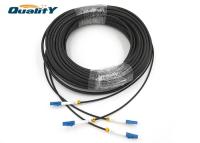 China Customized LC UPC Simplex Armoured / Fiber Optic JumperOptical Fiber Cable / Fiber Optic Patch Cord for sale