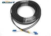 China Customized LC UPC Simplex Armoured / Fiber Optic JumperOptical Fiber Cable / Fiber Optic Patch Cord for sale
