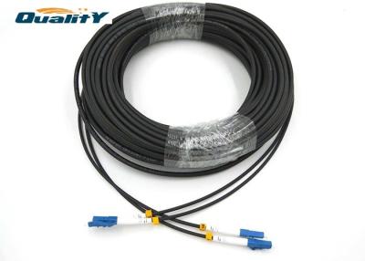 China Customized LC UPC Simplex Armoured / Fiber Optic JumperOptical Fiber Cable / Fiber Optic Patch Cord for sale