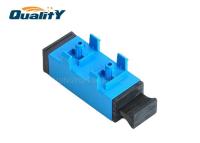 China Low Insertion Loss SC UPC UPC  APC Single Mode with Plastic Foot Fiber Optic Adapter /Coupler for sale