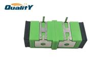China QADSC-APC-005 Sc apc adapter with metal foot Fiber Optic Connector Adapters For PCB Board for sale