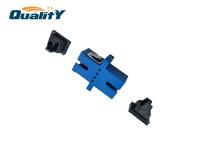 China QADSC-002 SX SM SC UPC Adaptor IL 0.2dB Optic Fiber 1310 / 1550 Wavelength for sale