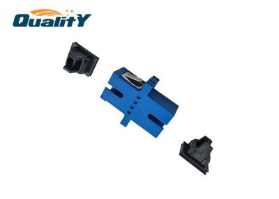China QADSC-002 SX SM SC UPC Adaptor IL 0.2dB Optic Fiber 1310 / 1550 Wavelength for sale