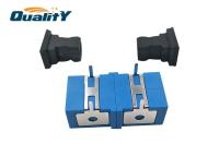 China Metal Foot Simplex SC UPC Adapter Fro PCB / Optic Flange Coupler for sale