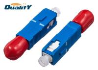 China FTTH Fiber Optic Adapter ST-SC Hybrid SM type Optical Fiber Adapter for Telecom for sale