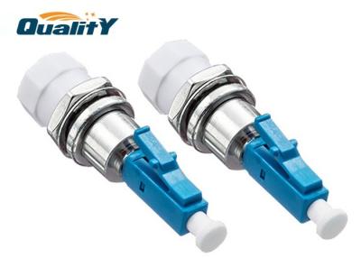 China Metal Square Fiber Optic Adapter Sc / Upc - Fc / Upc To Sc Fc Hybrid Adapters for sale