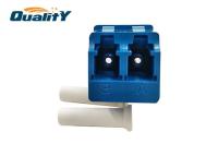 China FTTH  LC UPC SM Simplex Duplex Adapter Flange Coupler Plastic Material  type to ethernet for sale