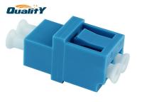 China Duplex Ceramic Sleeve Optic Fiber Adapter High-Low type For FTTH / Passive Equipment for sale