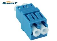 China Duplex Ceramic Sleeve Optic Fiber Adapter High-Low type For FTTH / Passive Equipment for sale