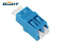 China Duplex Ceramic Sleeve Optic Fiber Adapter High-Low type For FTTH / Passive Equipment for sale