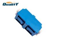 China FTTH  LC UPC SM Simplex Duplex Adapter Flange Coupler Plastic Material  type to ethernet for sale