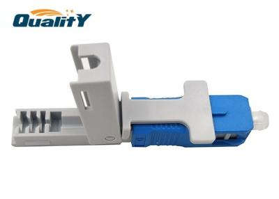 China Pre Embedded SC UPC Fiber Optic Fast Connector for sale