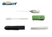 China Quick Assembly SC / APC Optic Fiber Fast Connector Hot Melt Type / Fast Connectors Fiber Optic for sale
