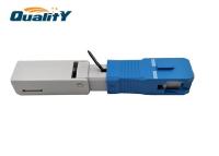 China Indoor Outdoor Ftth FTTX SC UPC Quick Connector / SC Fiber Optic Connector Assembly for sale