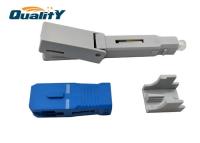 China Indoor Outdoor Ftth FTTX SC UPC Quick Connector / SC Fiber Optic Connector Assembly for sale