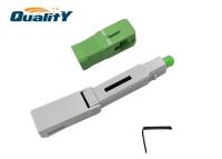 China Machanical Fiber Optic Fast Connector SC UPC APC Quick Connector FTTH Drop Cable / Sc Fast Connector for sale