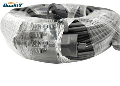 China Armored Multimode Fiber Optic Cable , ODVA MPO MTP APC UPC Male Connector Optical Fiber Patch Cord for sale