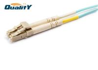 China LC - LC DX Jumper LC OM3 Fiber Optic Patch Cord For Telecommunication Equipments for sale