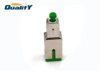 China Male To Female Fixed SC APC Attenuator / Singlemode Optic Fiber Attenuator for sale
