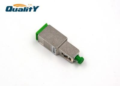 China Male To Female Fixed SC APC Attenuator / Singlemode Optic Fiber Attenuator for sale