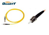 China ST UPC Connector Simglemode Simplex Jumper / ST UPC simplex fiber optic patch cord for sale