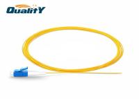 China LC UPC Single Mode Fiber Pigtails PVC G652D Cable G657A High RL for sale