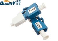 China Telecom Network UPC 5dB Fiber Optic Attenuator for sale