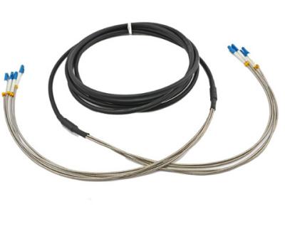 China Armored Fiber Optic Cable Single Mode/ 4F Outdoor Multimode / Outdoor Fiber Optic Cable for sale