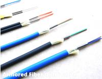 China Armored Fiber Optic Cable Single Mode/ 4F Outdoor Multimode / Outdoor Fiber Optic Cable for sale