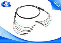 China 6core 8core / Armored Fiber Optic Cable Single Mode6 Core / Outdoor Armored Fiber Optic Cable for sale