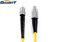 China Single Core G652D G657A PVC LSZH Optic Fiber Patch Cord for sale